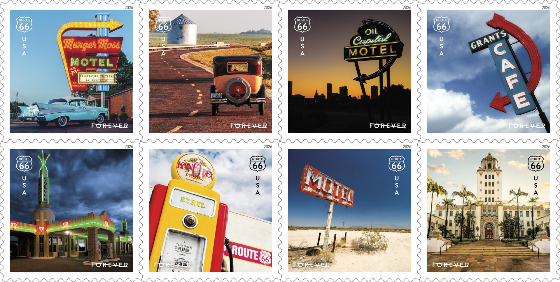 U.S. Postal Service Provides Sneak Peek at 2026 Stamps: Celebrating 100 ...